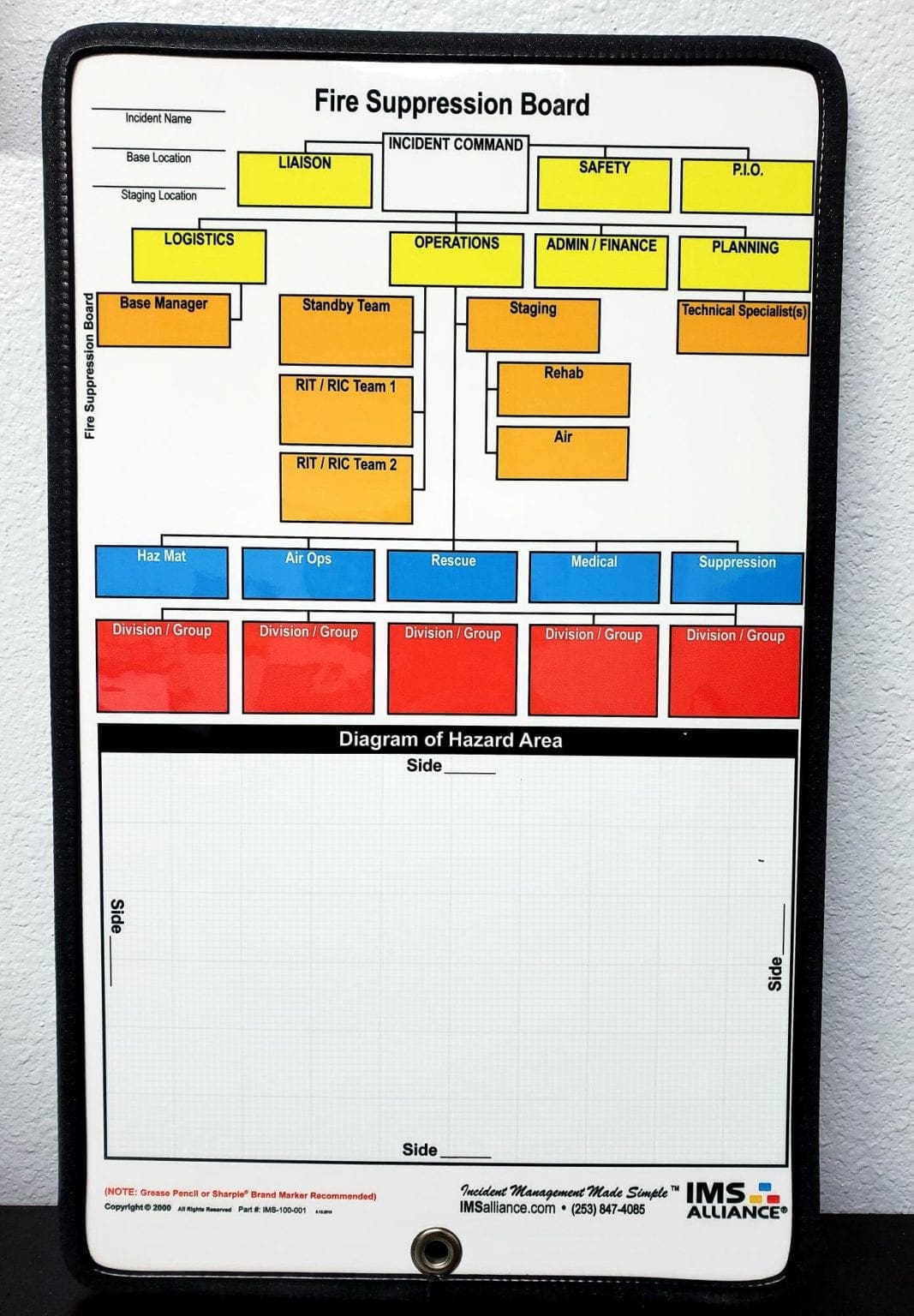 Incident Command Boards NIMS Passport Accountability Firefighters ICS