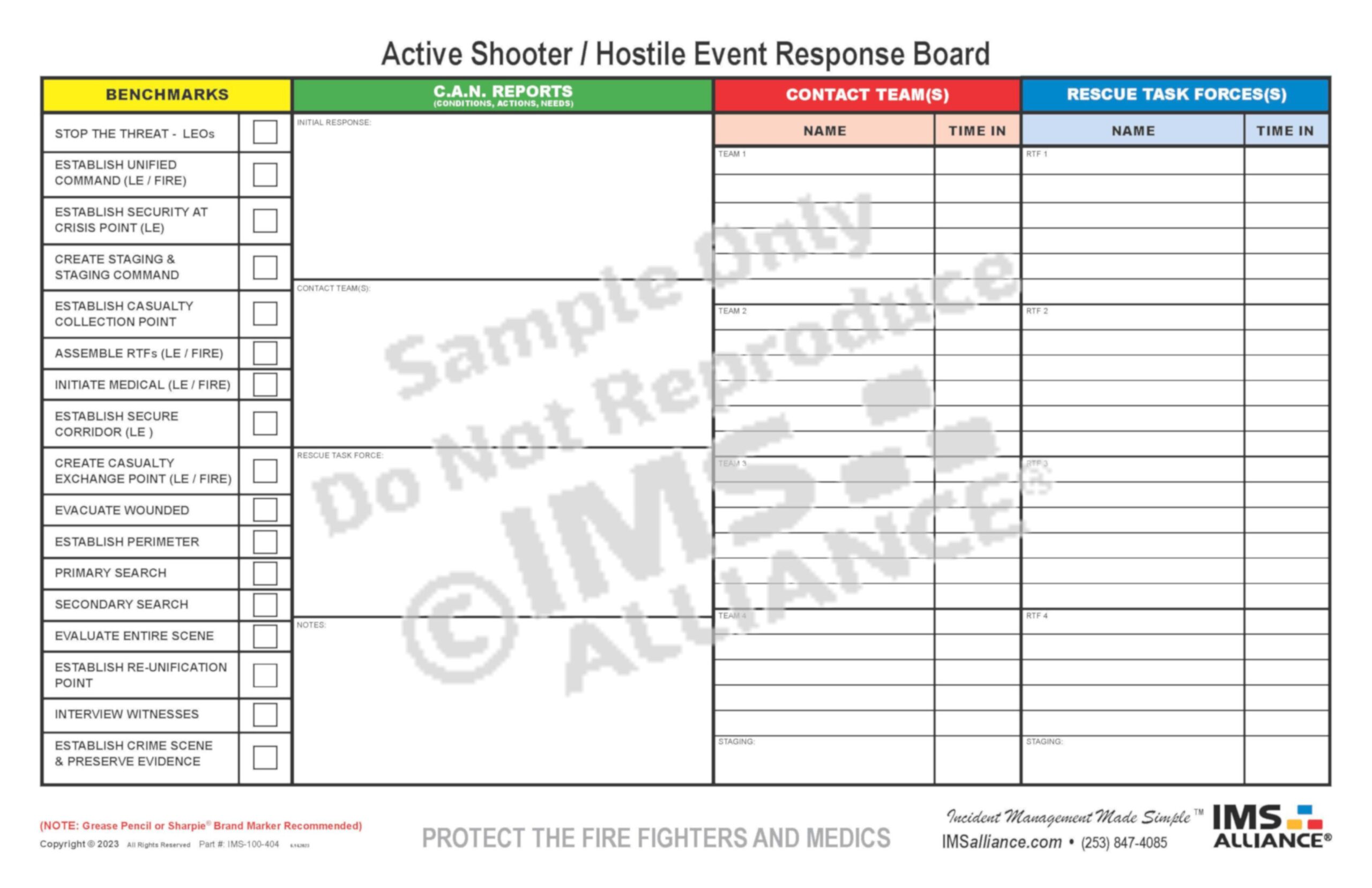 Active Shooter/Hostile Event Response Board • IMS Alliance Active Shooter/Hostile Event Response Board • IMS Alliance