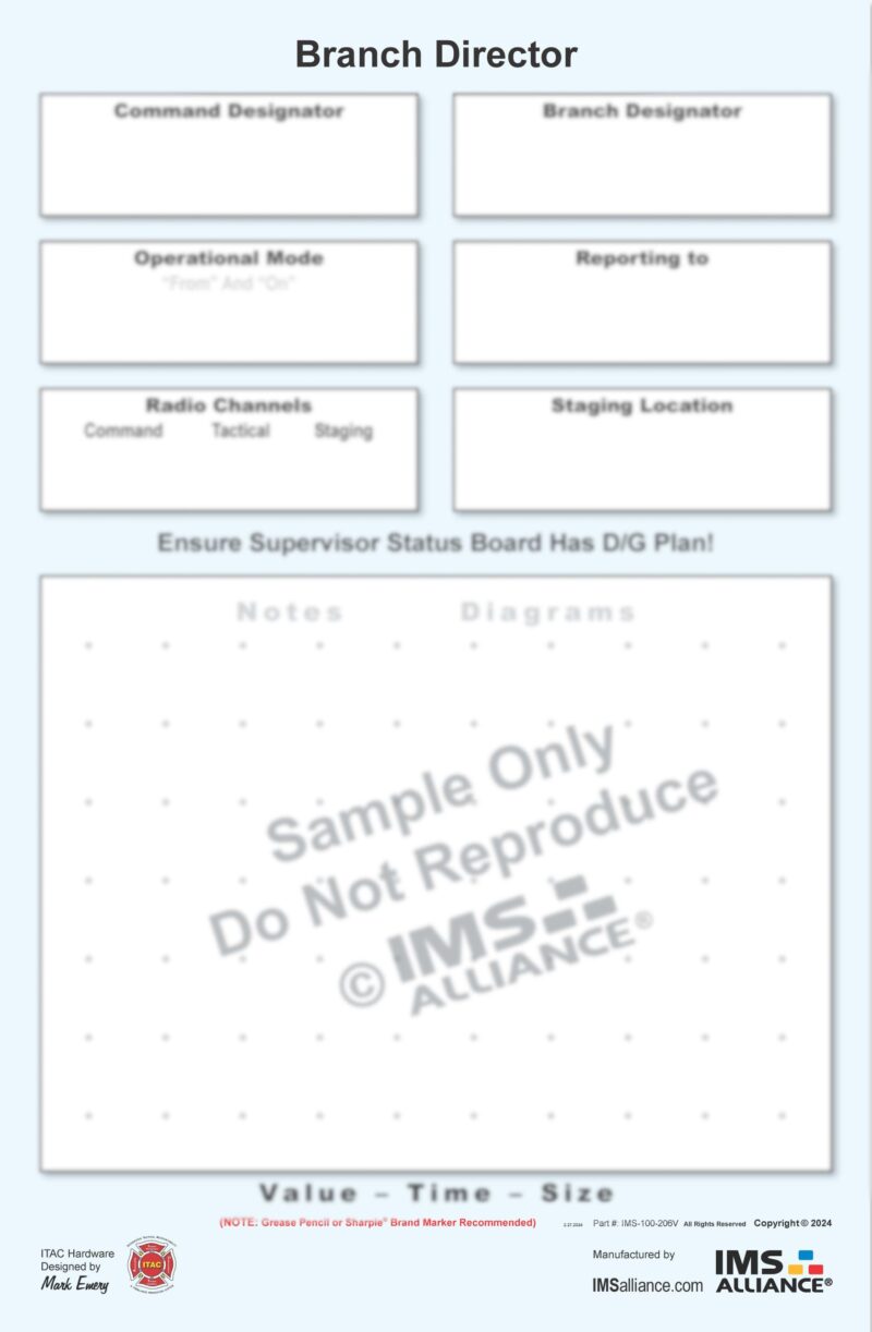 Incident Command Boards NIMS Passport Accountability Firefighters ICS