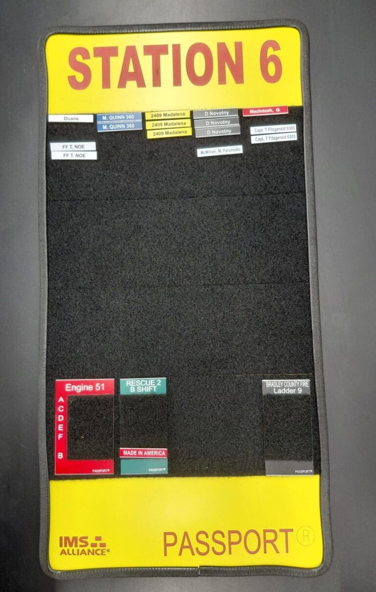 Incident Command Boards NIMS Passport Accountability Firefighters ICS